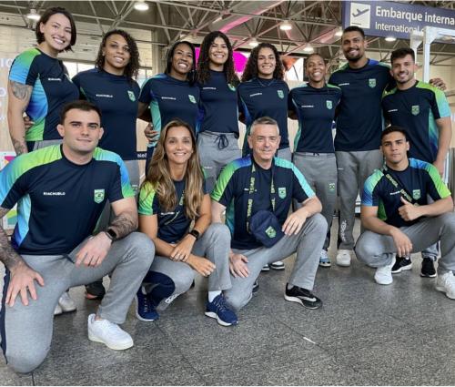 Judô brasileiro chega a Santiago para disputa dos Jogos Pan-Americanos ...